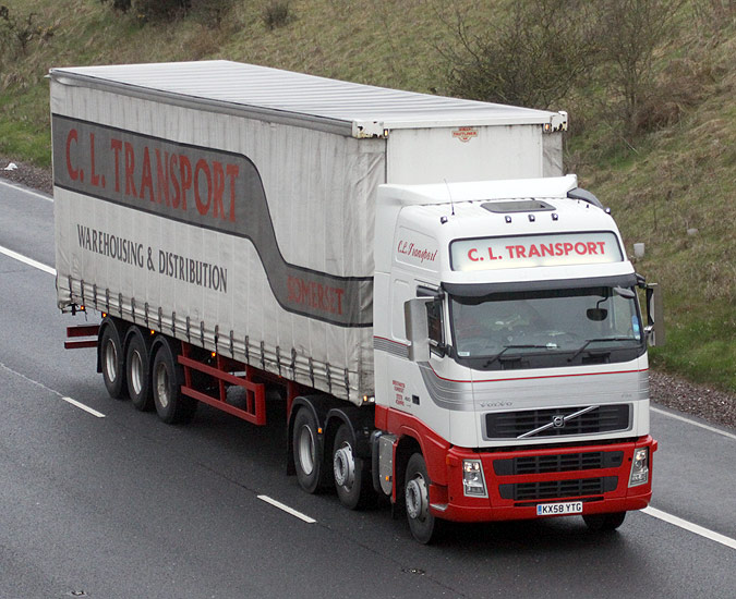 C L Transport on the M5 - news from Lorryspotting.com