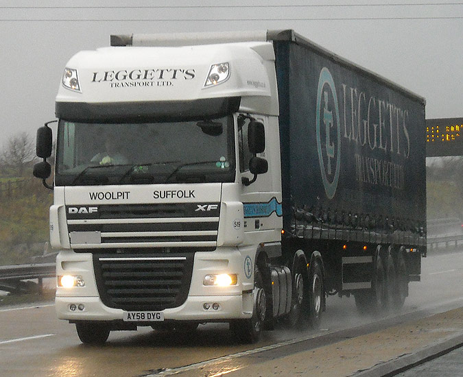 Leggetts Transport into administration - news from Lorryspotting.com