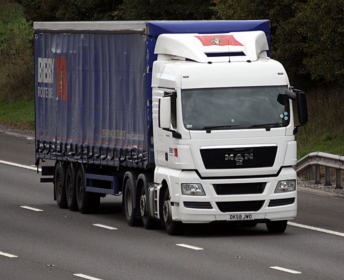 Bibby Distribution on the M3 - news from Lorryspotting.com