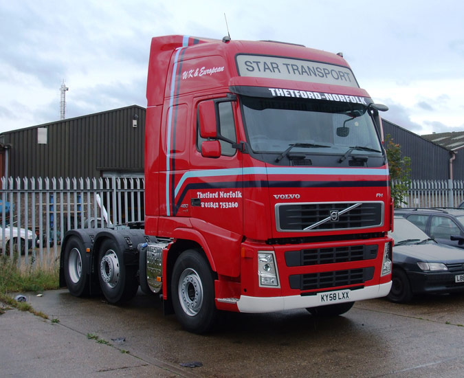 New Volvos for Star Transport - news from Lorryspotting.com
