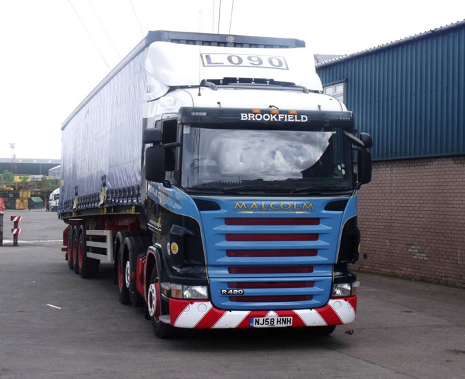 W H Malcolm Scania - news from Lorryspotting.com