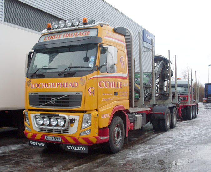 Coille Haulage new drawbar - news from Lorryspotting.com
