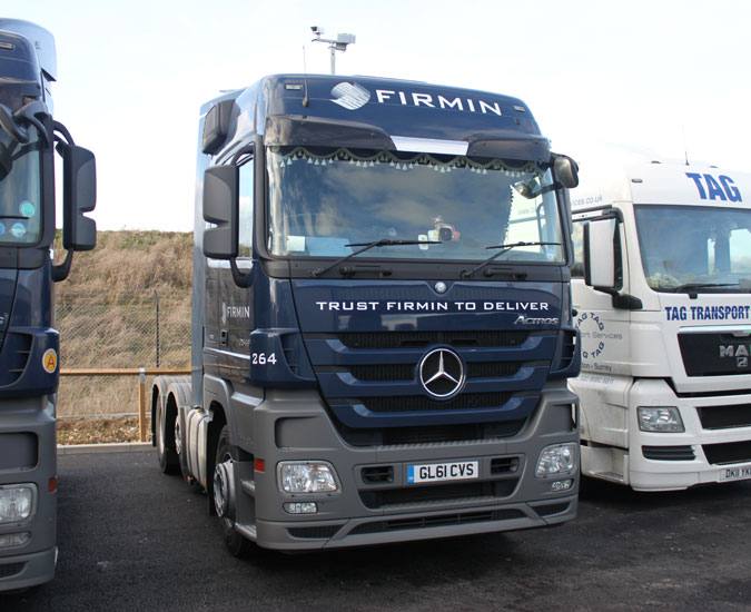 New Mercedes Actros for Firmin - news from Lorryspotting.com
