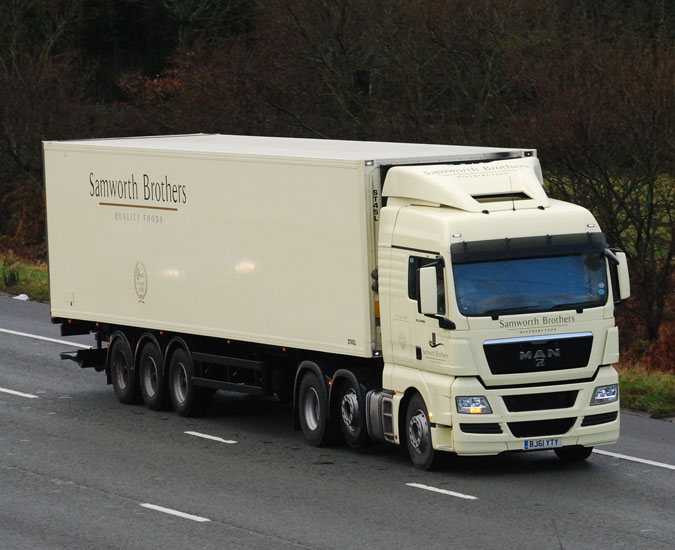 61 reg Samworth Brothers - news from Lorryspotting.com