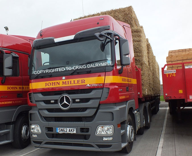 New vehicles for John Miller - news from Lorryspotting.com