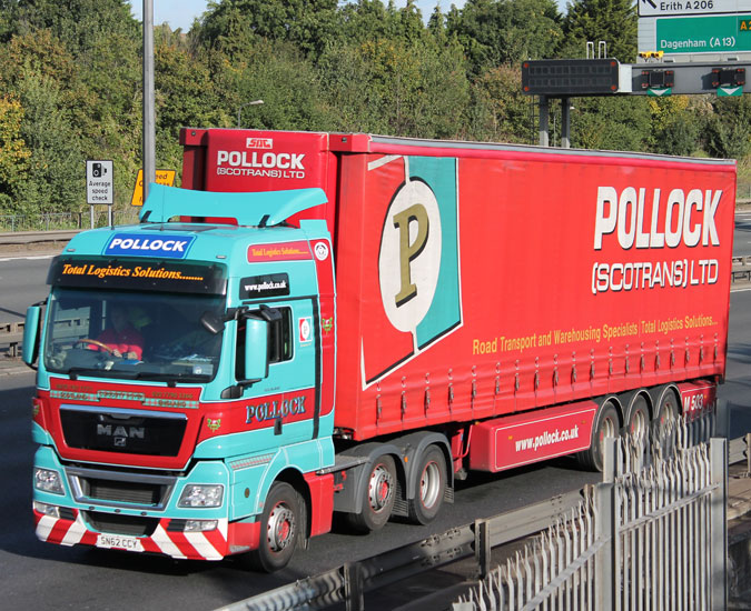 New vehicles for Pollock (Scotrans) - news from Lorryspotting.com