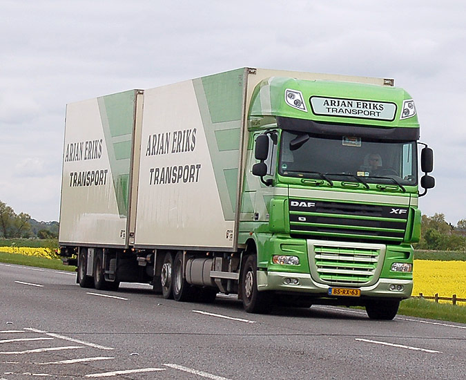 Arjan Eriks DAF drawbar - news from Lorryspotting.com