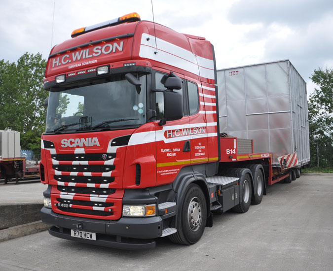 New Scania for H C Wilson - news from Lorryspotting.com