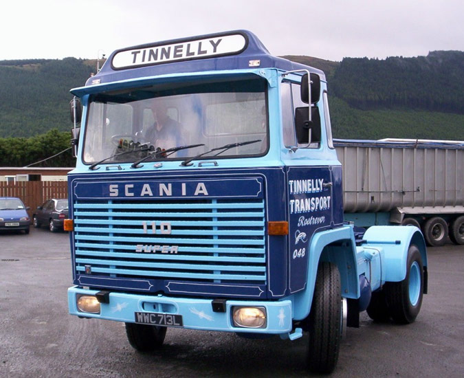 Restored Tinnelly Scania - news from Lorryspotting.com