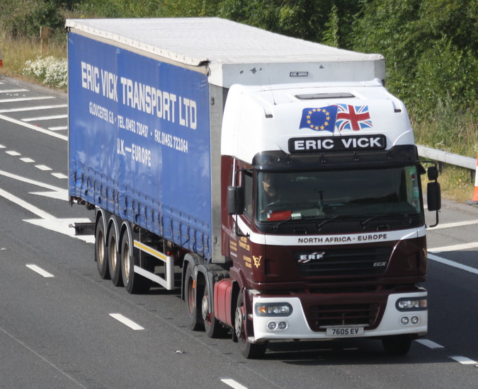 Eric Vick on the M5 - news from Lorryspotting.com