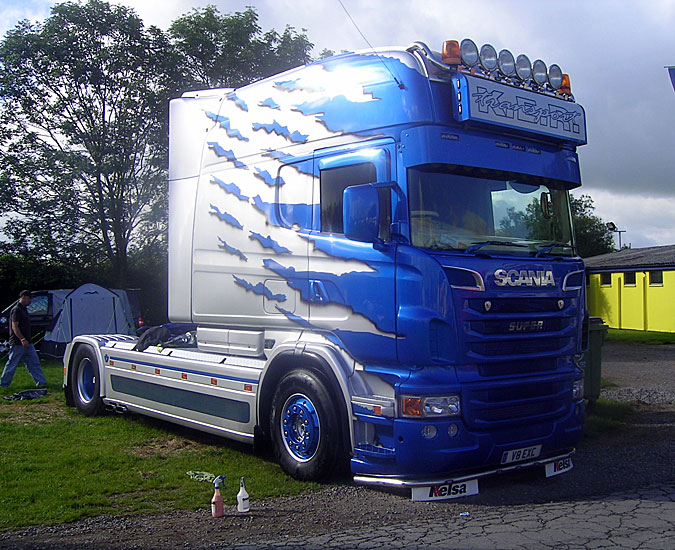 Scania Long Line at Truckfest South West - news from Lorryspotting.com