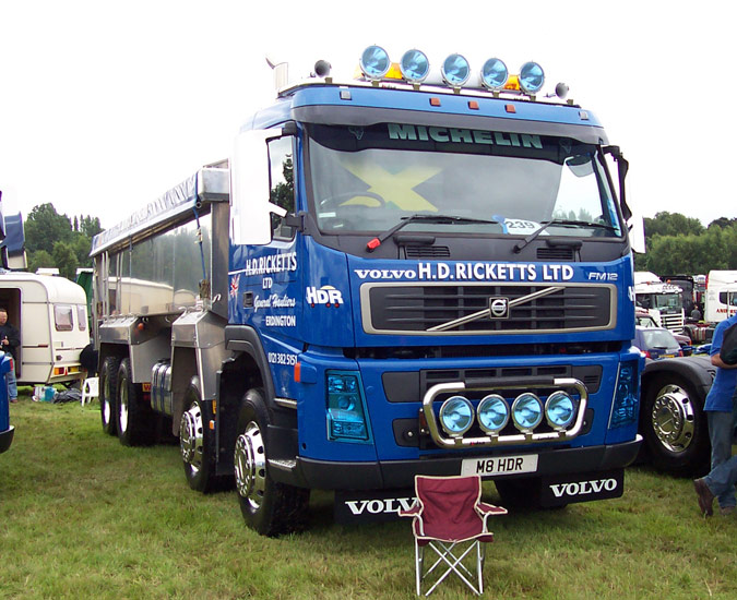 H D Ricketts at the Peak truck show - news from Lorryspotting.com
