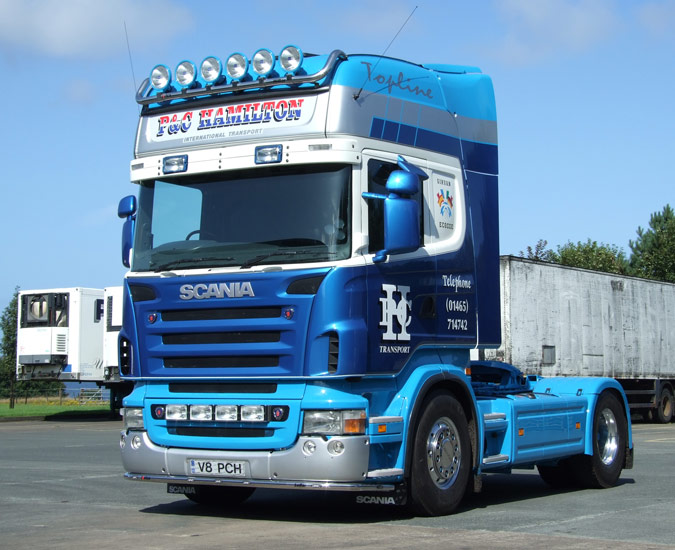 New Scania for P & C Hamilton - news from Lorryspotting.com