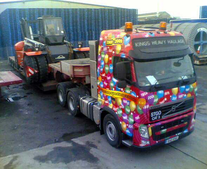 Anniversary livery for Kings Heavy Haul - news from Lorryspotting.com