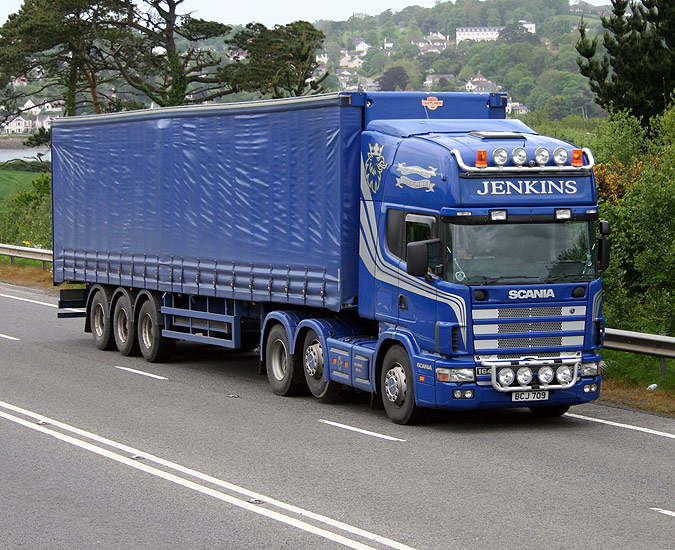 B C Jenkins a North Devon haulier - news from Lorryspotting.com