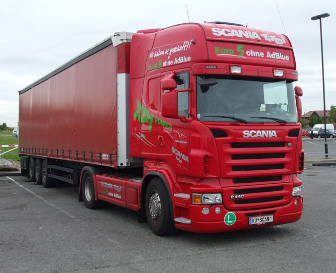 First photo of a Scania R440 in the UK ? - news from Lorryspotting.com