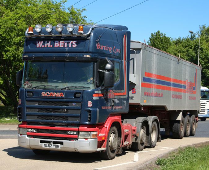 W H Betts agree to be listed - news from Lorryspotting.com