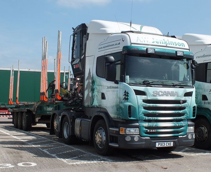 New wrap livery for A W Jenkinson - news from Lorryspotting.com