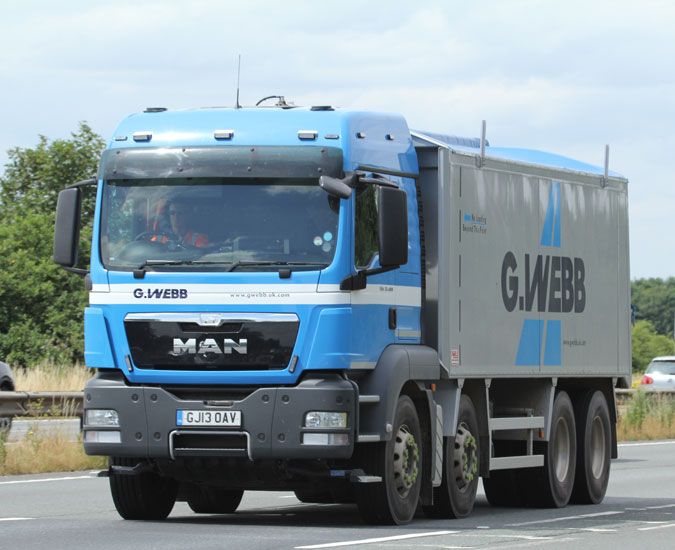 New MAN for G Webb - news from Lorryspotting.com