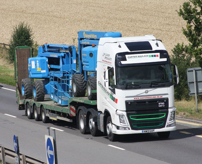 New look FH for Carter Haulage - news from Lorryspotting.com