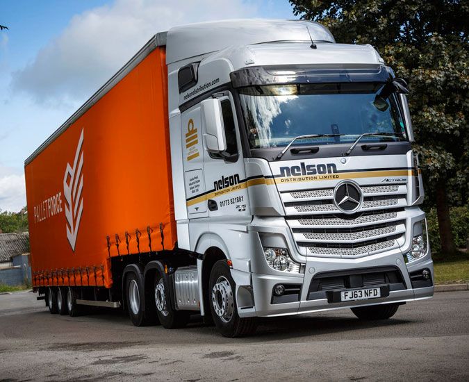 New Flagship Actros for Nelson Distribution - news from Lorryspotting.com