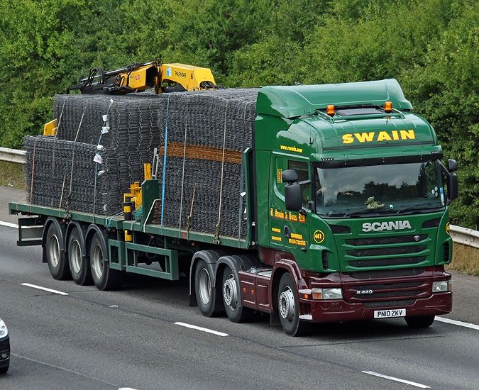 R Swain ex Stobart Scania - news from Lorryspotting.com