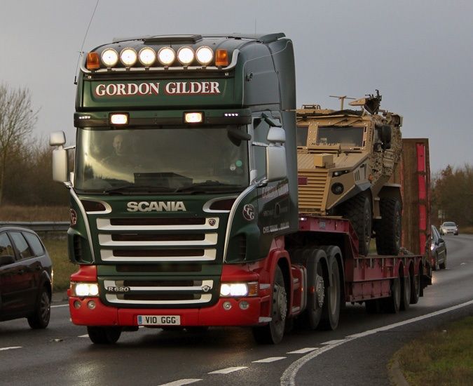Gordon Gilder on the A11 - news from Lorryspotting.com