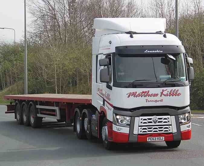 Matthew Kibble Renault - news from Lorryspotting.com