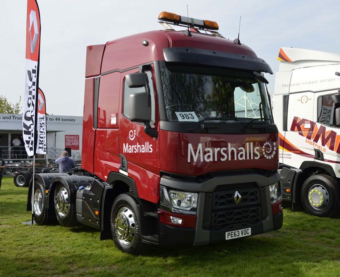 Marshalls agree to be LS listed - news from Lorryspotting.com