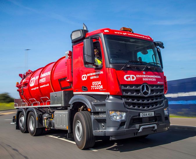GD Environmental Services new Arocs - news from Lorryspotting.com
