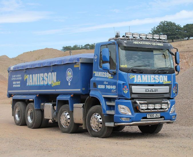 Jim Jamieson Quarries agree to be listed - news from Lorryspotting.com