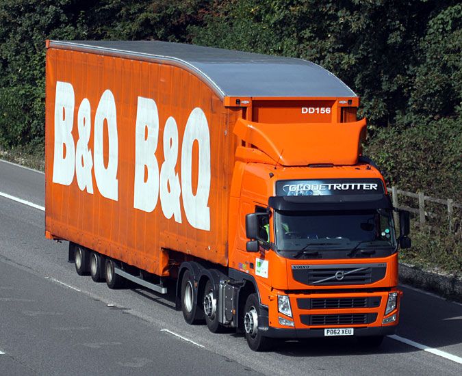 B & Q give go ahead to be listed - news from Lorryspotting.com