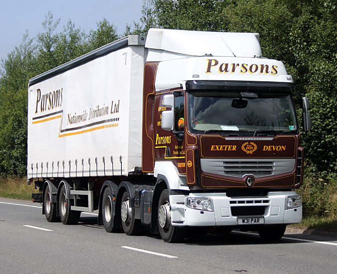 Parsons Distribution - news from Lorryspotting.com