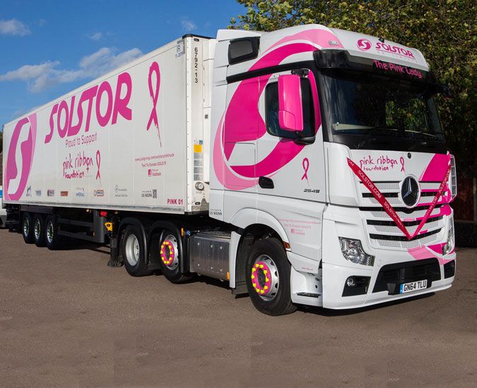 Solstor "In the Pink" - news from Lorryspotting.com