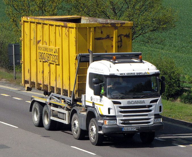Mick George Skips - news from Lorryspotting.com