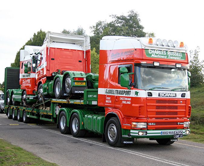 Charles Russell at Gaydon - news from Lorryspotting.com