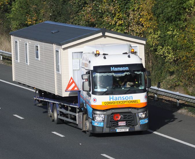 Hanson Caravan Transport - news from Lorryspotting.com