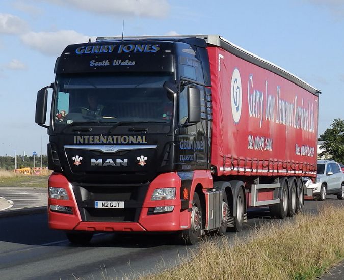 Gerry Jones Transport - news from Lorryspotting.com