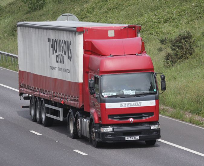 Thompsons of Devon - news from Lorryspotting.com