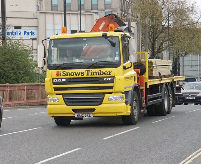 Snows Timber DAF - news from Lorryspotting.com