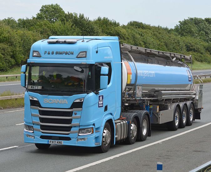 P & S Simpson - news from Lorryspotting.com