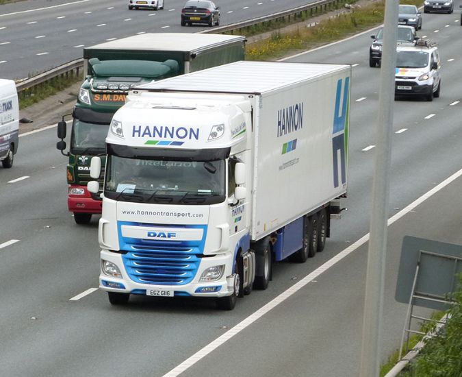 Hannon Transport DAF - news from Lorryspotting.com