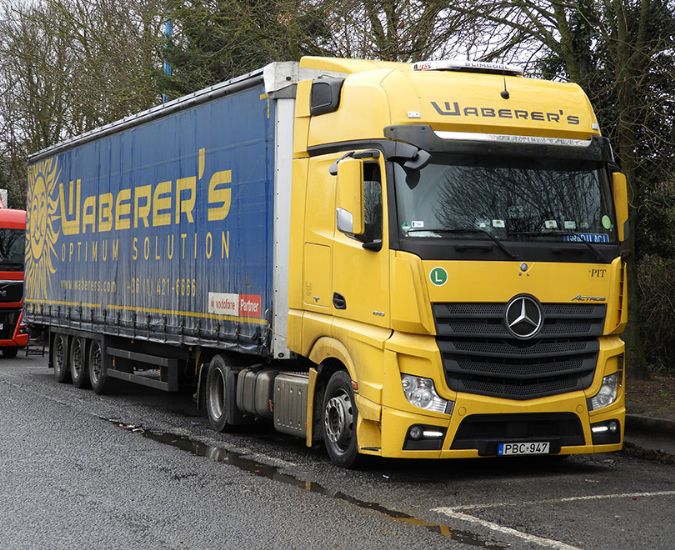 Waberers Actros - news from Lorryspotting.com