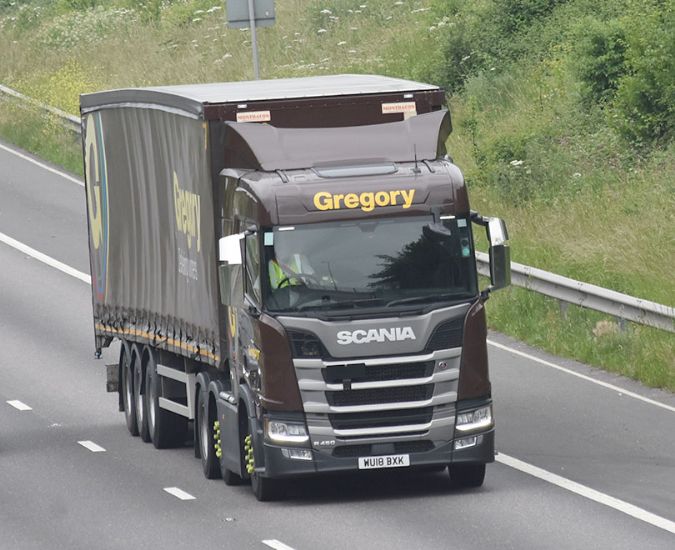 Gregory Scania tractor unit - news from Lorryspotting.com