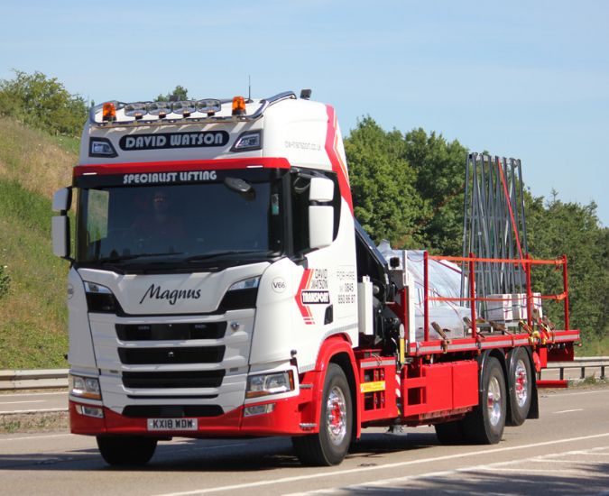 David Watson Scania - news from Lorryspotting.com