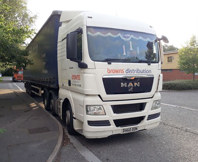 Browns Distribution - news from Lorryspotting.com