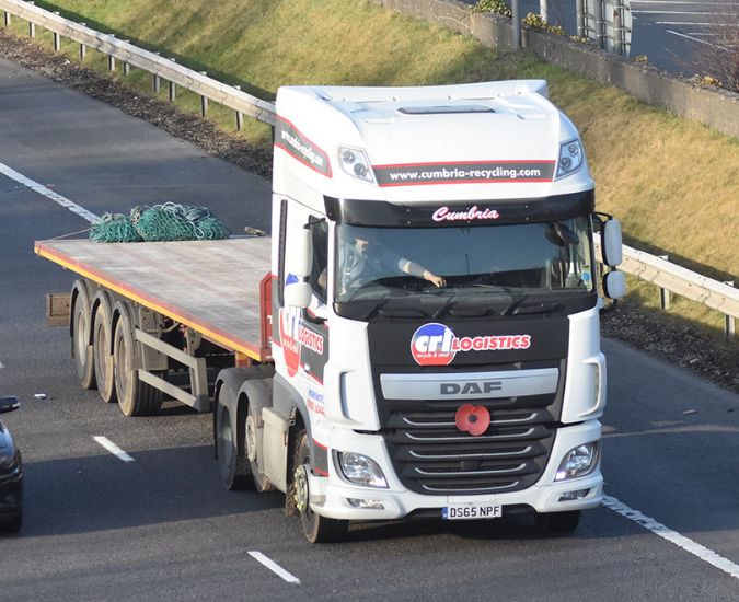 Cumbria Recycling DAF - news from Lorryspotting.com