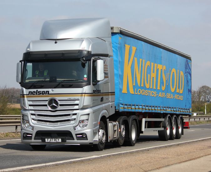 Nelson Distribution Merc Actros - news from Lorryspotting.com