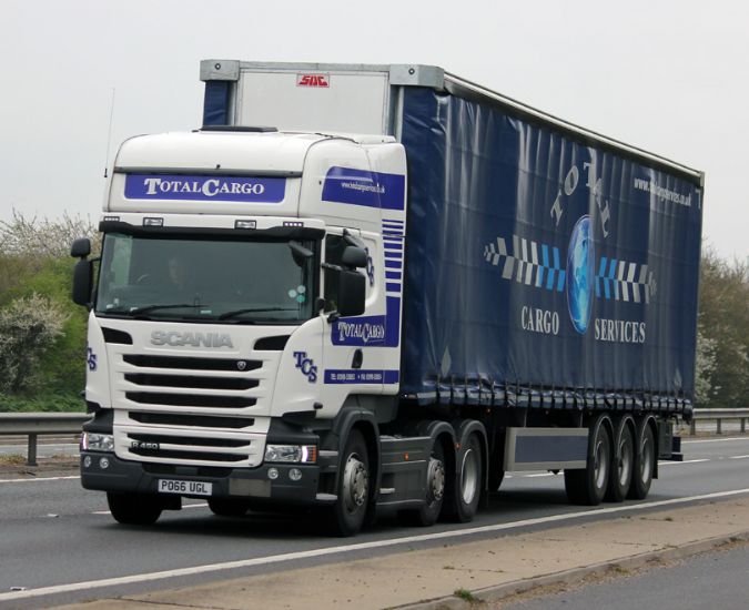 Total Cargo Services Scania - news from Lorryspotting.com