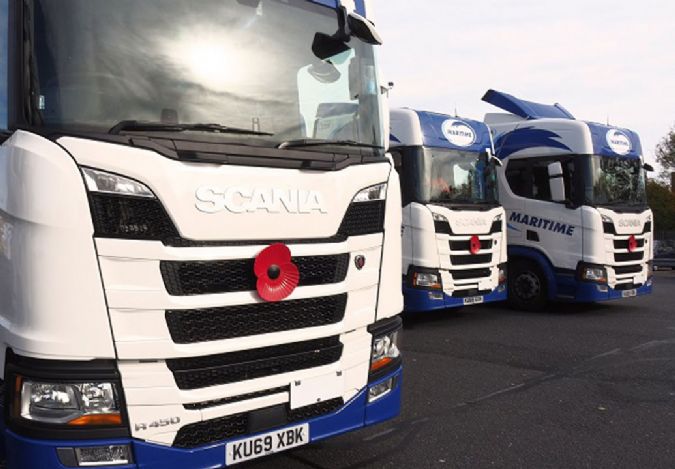 Maritime Delivers the Poppy Appeal to UK roads - news from ...